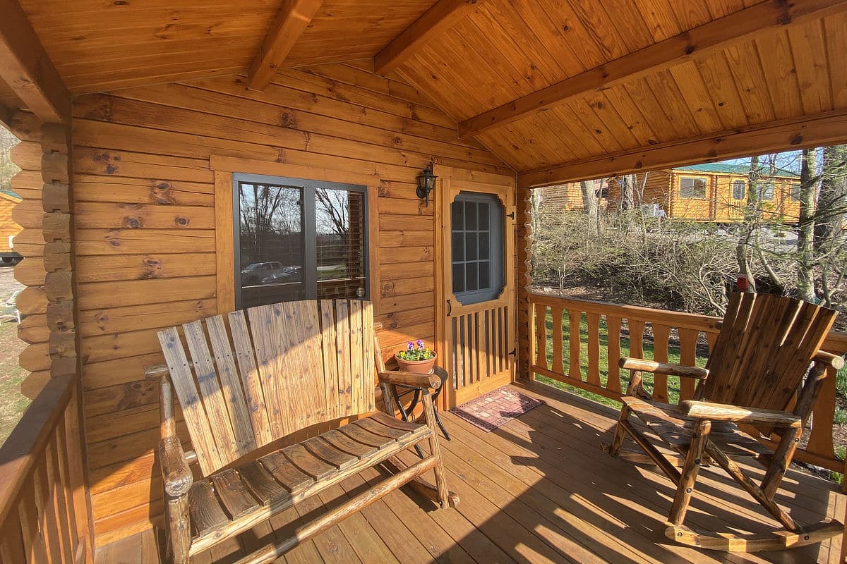 Stock Park Model Cabins for Sale - Lancaster Log Cabins