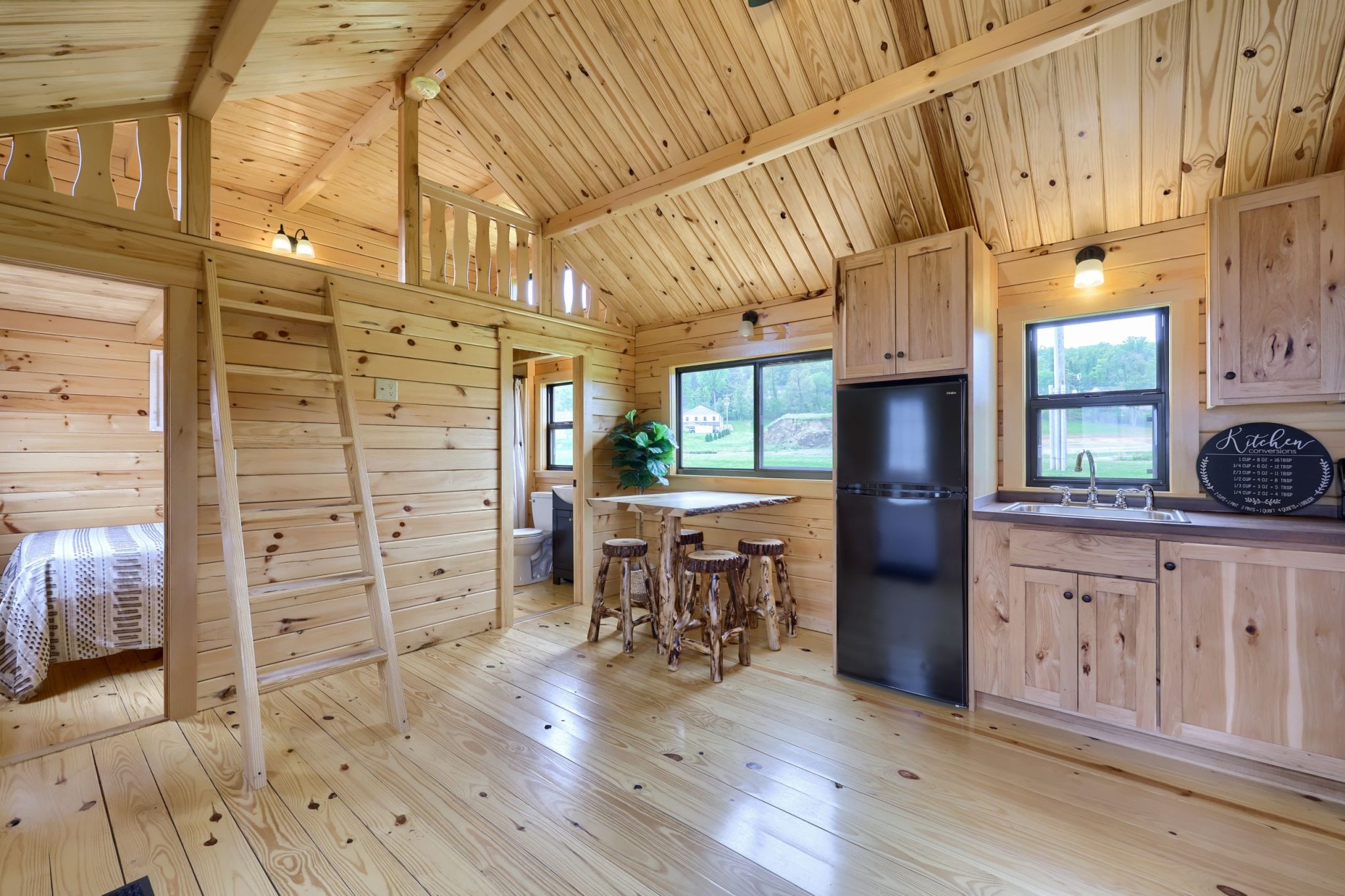 Solid Log Park Model Cabins for Sale in Florida