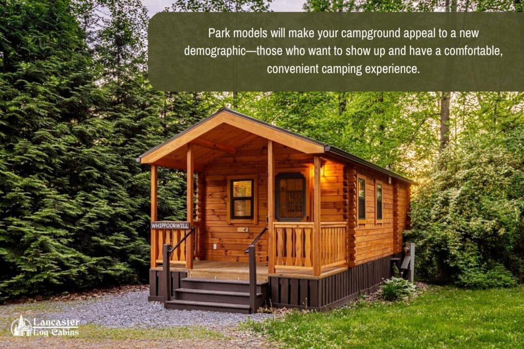 Campground Investment: Why Park Model Cabins Are a Game Changer